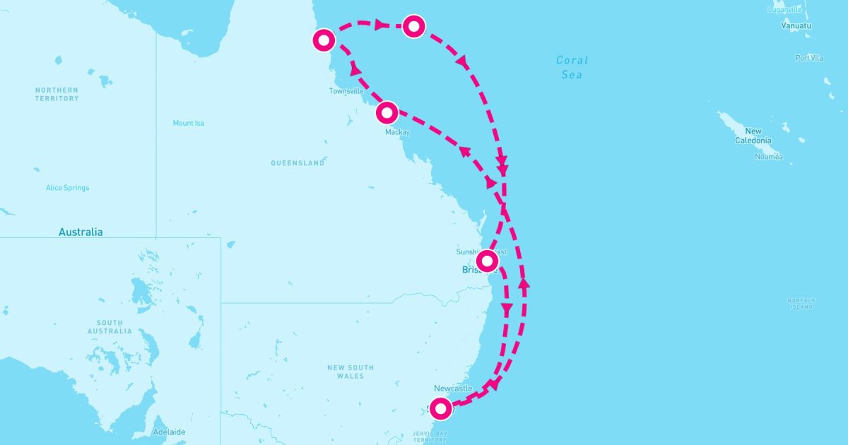 Carnival Splendor - September 9th, 2026 - Cruise Map & Port Info