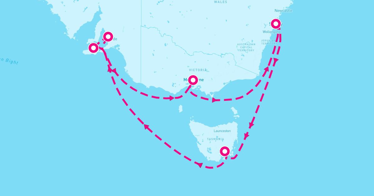 Celebrity Edge - April 7th, 2027 - Cruise Map & Port Info