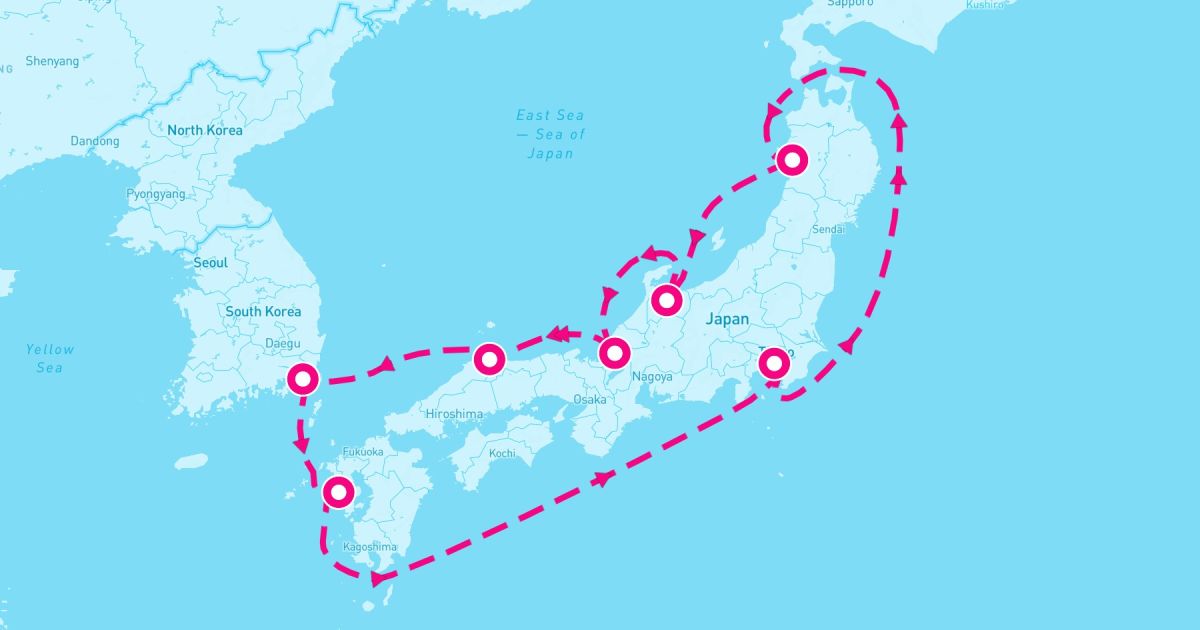 Diamond Princess - October 10th, 2026 - Cruise Map & Port Info