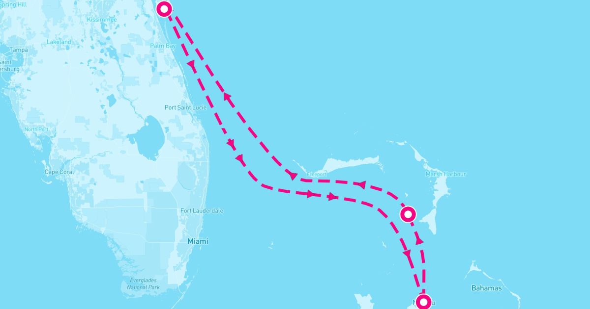 Disney Wish - August 24th, 2026 - Cruise Map & Port Info