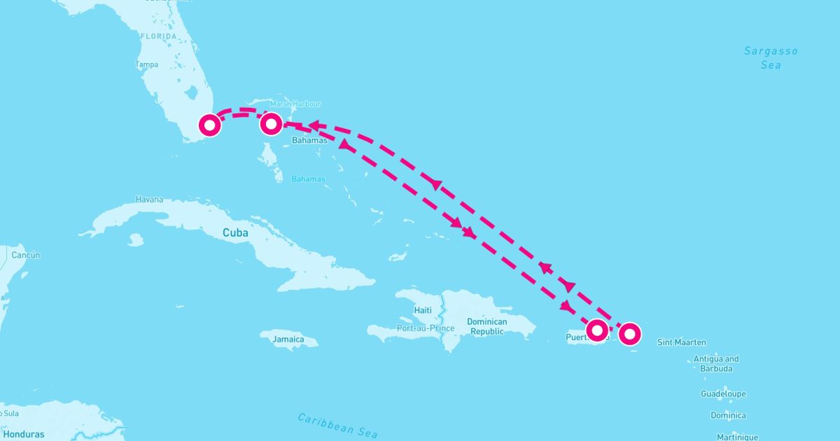 Independence of the Seas - January 11th, 2026 - Cruise Map & Port Info