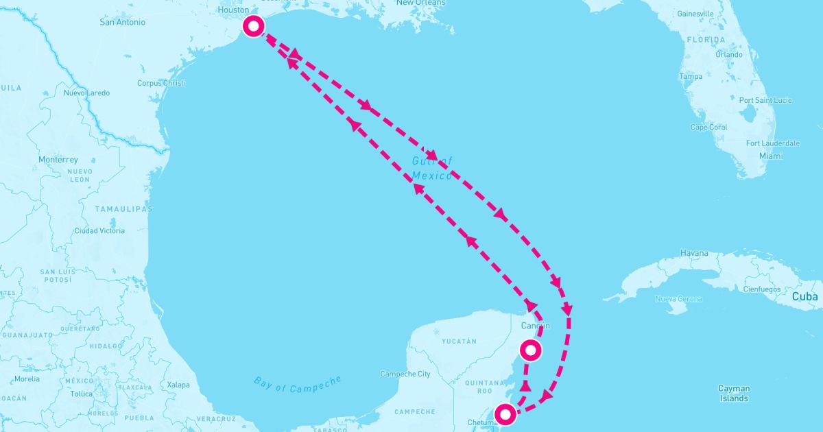 Mariner of the Seas - May 2nd, 2026 - Cruise Map & Port Info