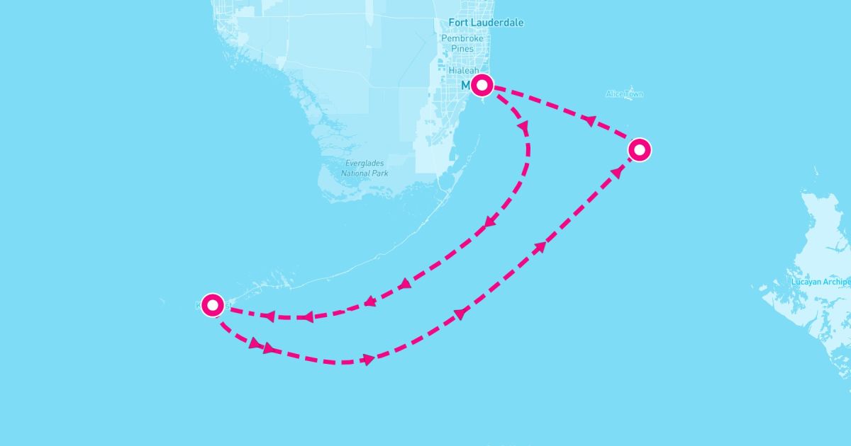 MSC Magnifica - June 27th, 2025 - Cruise Map & Port Info