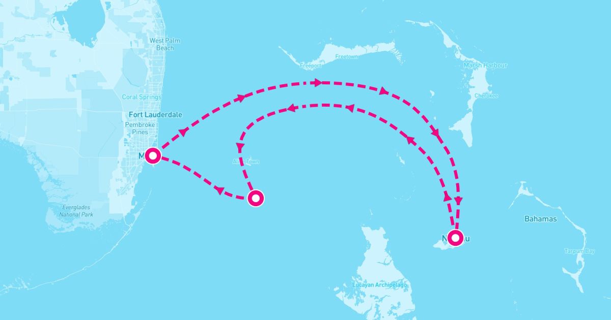 MSC Magnifica - September 22nd, 2025 - Cruise Map & Port Info