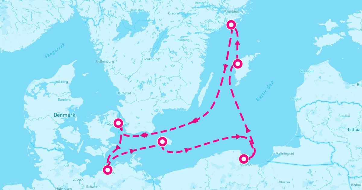 MSC Magnifica - July 19th, 2026 - Cruise Map & Port Info