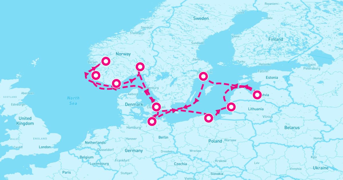 MSC Magnifica - August 23rd, 2026 - Cruise Map & Port Info