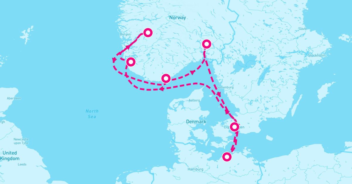 MSC Poesia - August 3rd, 2025 - Cruise Map & Port Info