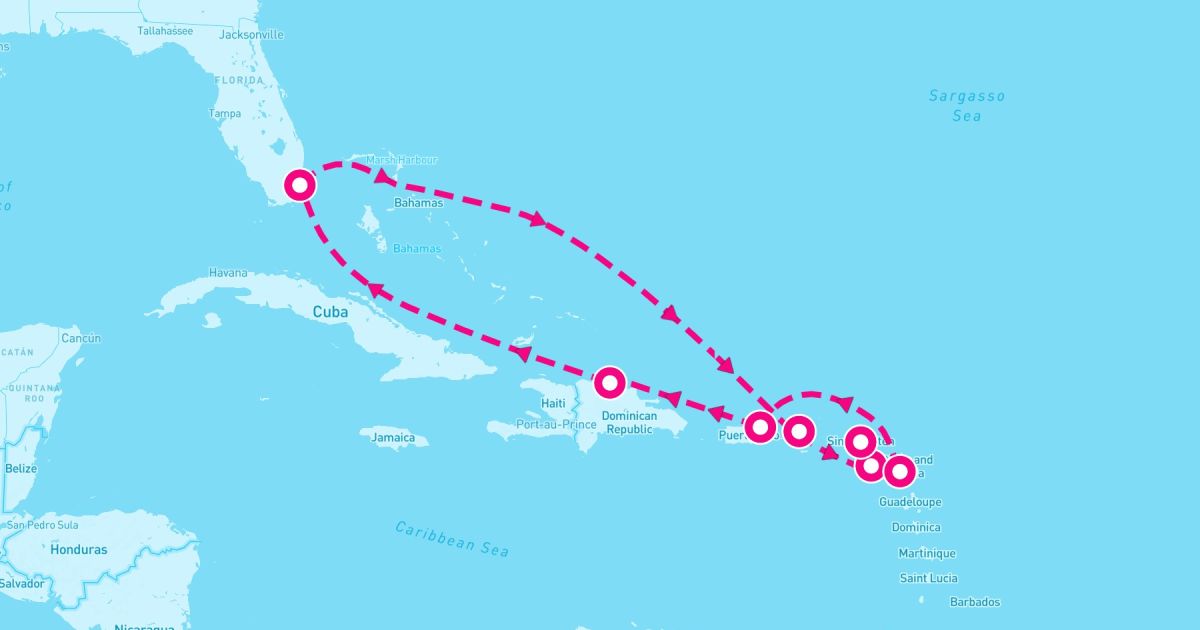 MSC Poesia - November 12th, 2026 - Cruise Map & Port Info