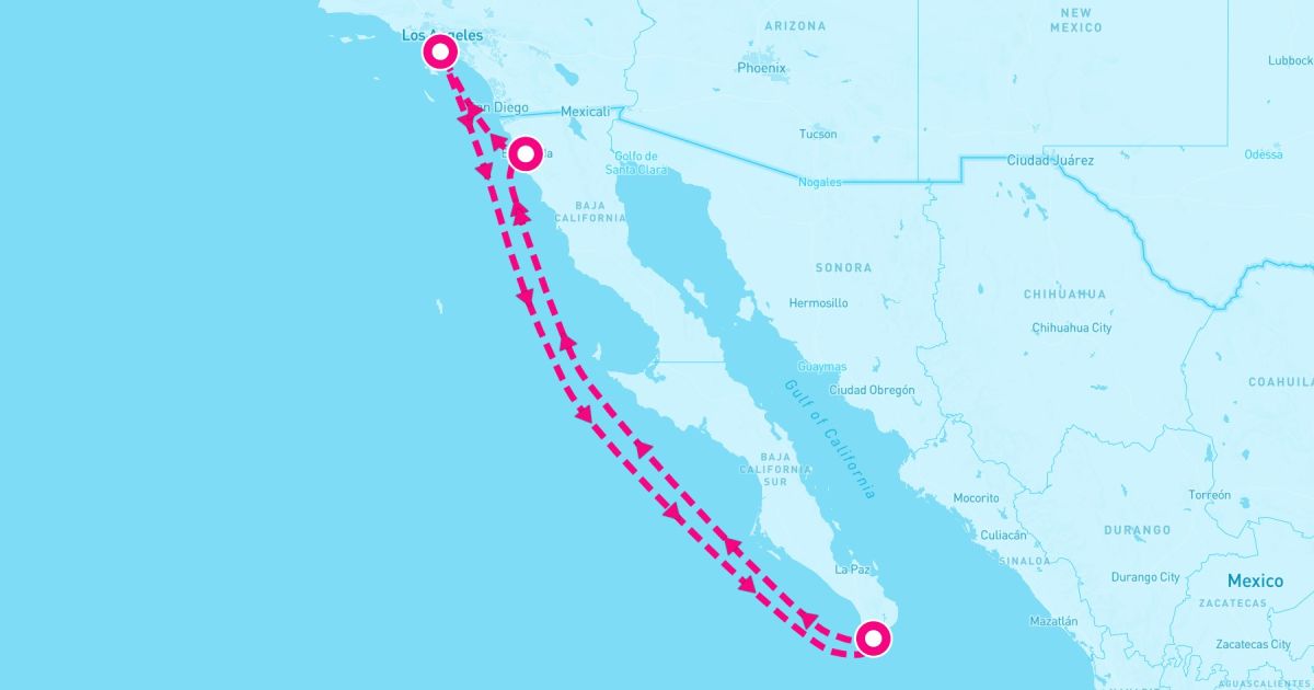 Norwegian Encore - January 11th, 2026 - Cruise Map & Port Info