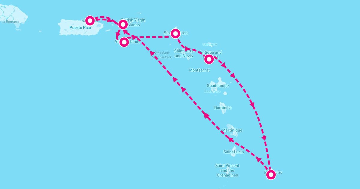 Rhapsody of the Seas - July 6th, 2025 - Cruise Map & Port Info