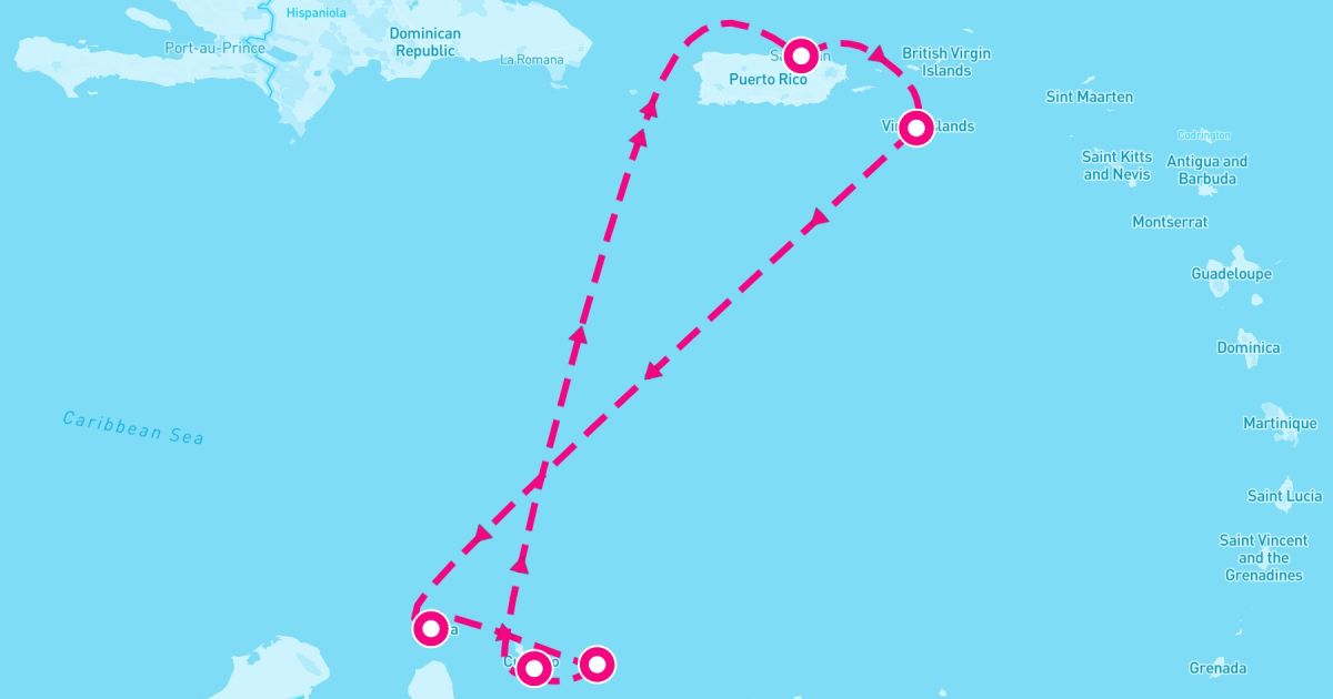 Rhapsody of the Seas - July 27th, 2025 - Cruise Map & Port Info