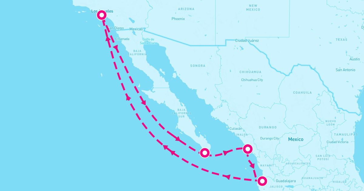 Royal Princess - March 21st, 2026 - Cruise Map & Port Info