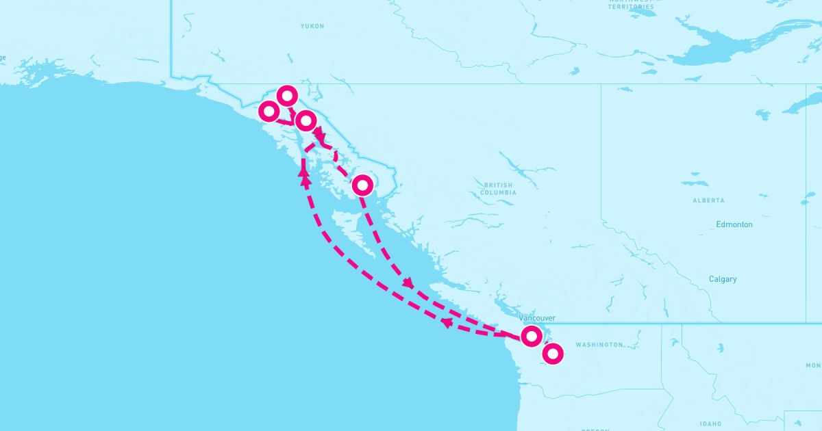 Royal Princess - September 12th, 2026 - Cruise Map & Port Info