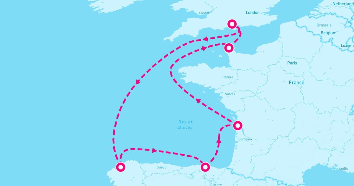 Sky Princess - March 23rd, 2026 - Cruise Map & Port Info