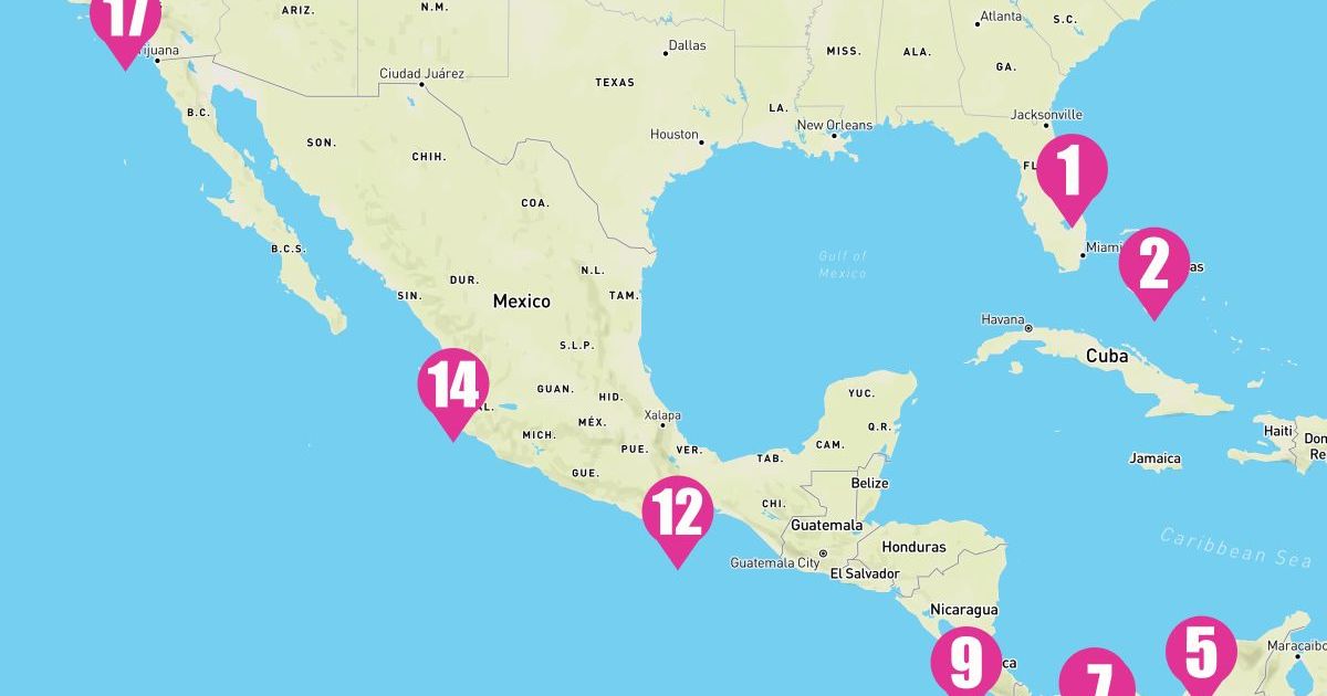 Caribbean Princess - April 14th, 2025 - Cruise Map & Port Info