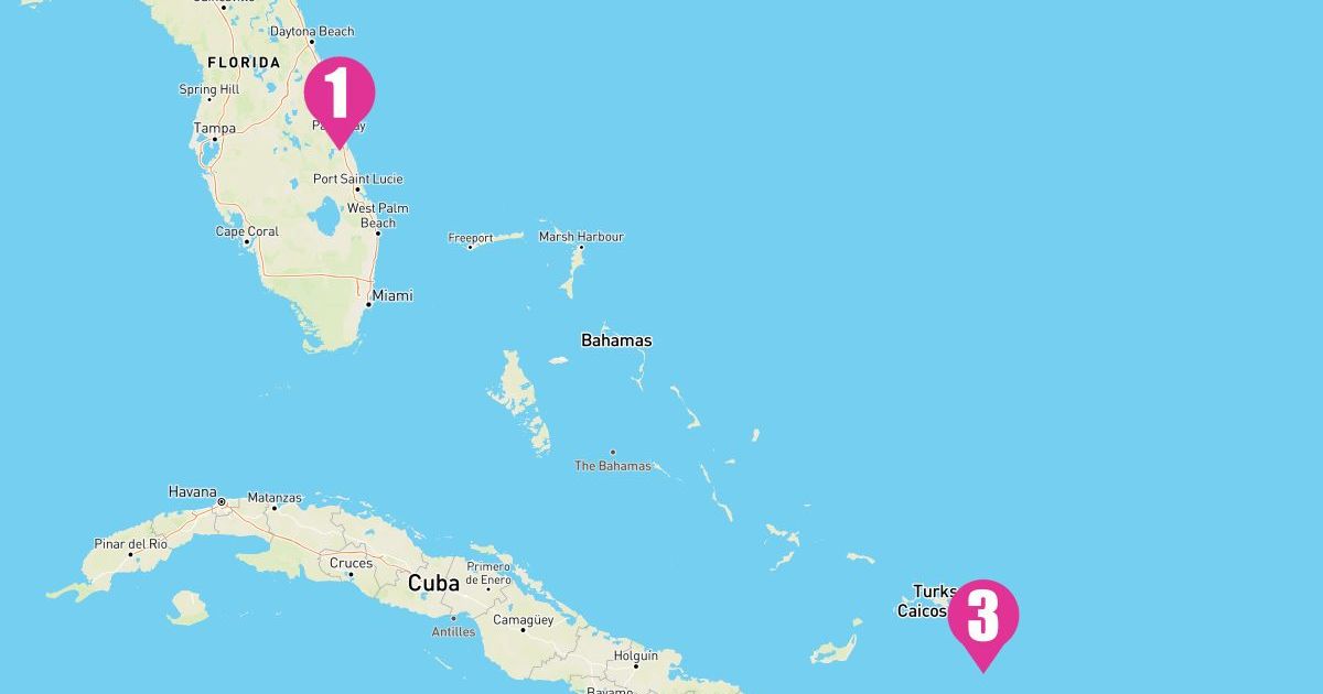 Caribbean Princess - November 27th, 2024 - Cruise Map & Port Info