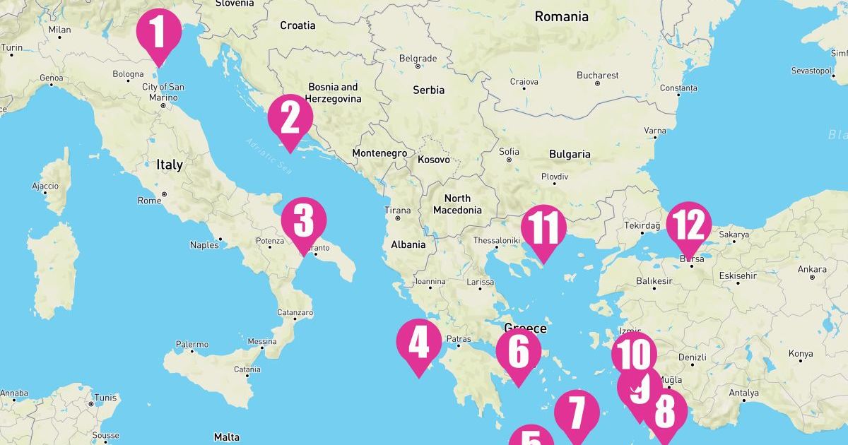 Crystal Symphony - June 10th, 2024 - Cruise Map & Port Info