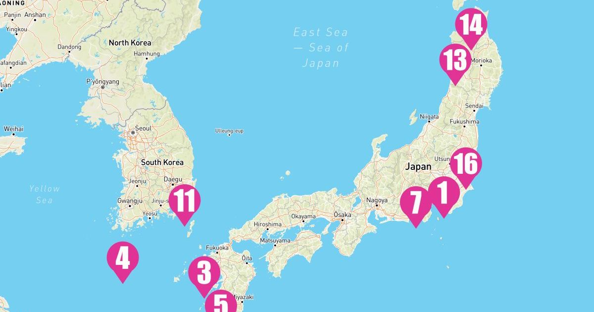 Diamond Princess - July 20th, 2025 - Cruise Map & Port Info