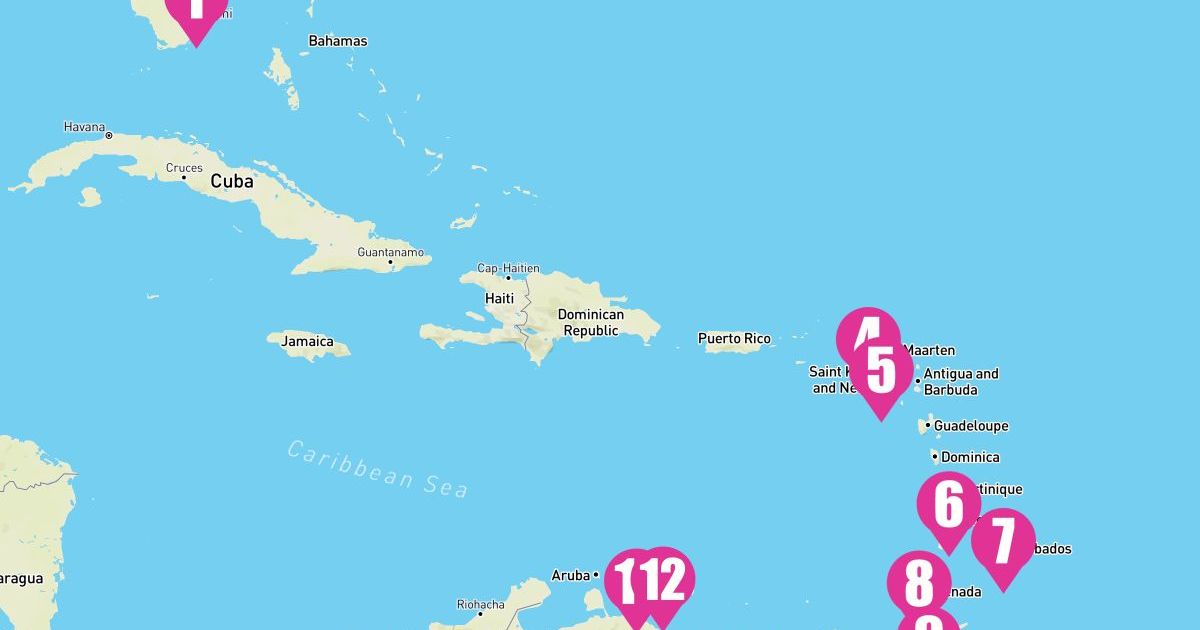 Enchanted Princess - December 6th, 2024 - Cruise Map & Port Info