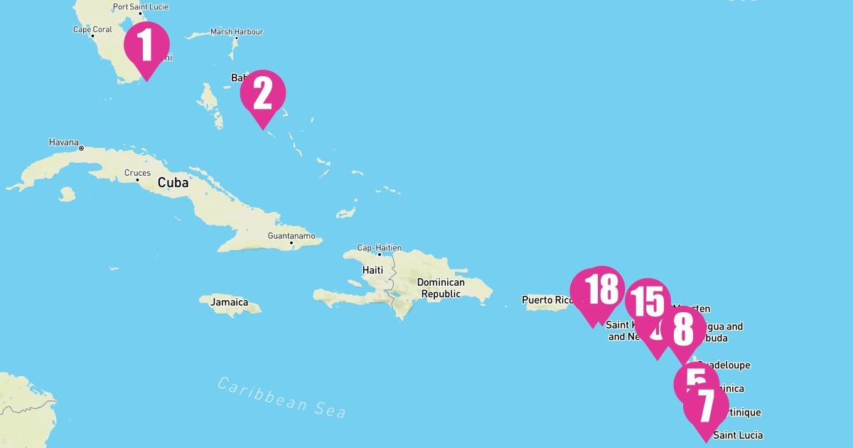 Enchanted Princess - March 20th, 2025 - Cruise Map & Port Info