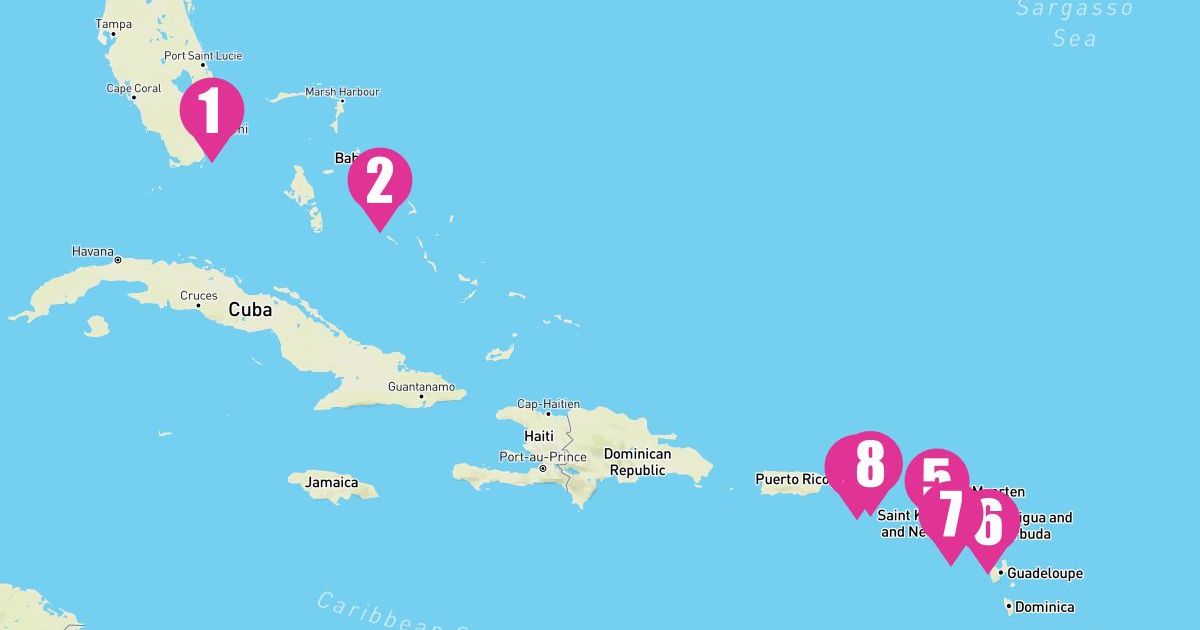 Enchanted Princess - March 27th, 2024 - Cruise Map & Port Info