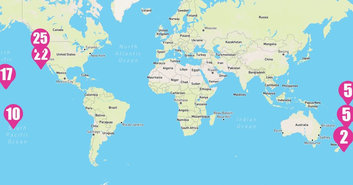 Grand Princess - April 6th, 2024 - Cruise Map & Port Info