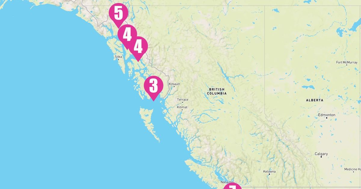 Majestic Princess - June 30th, 2024 - Cruise Map & Port Info