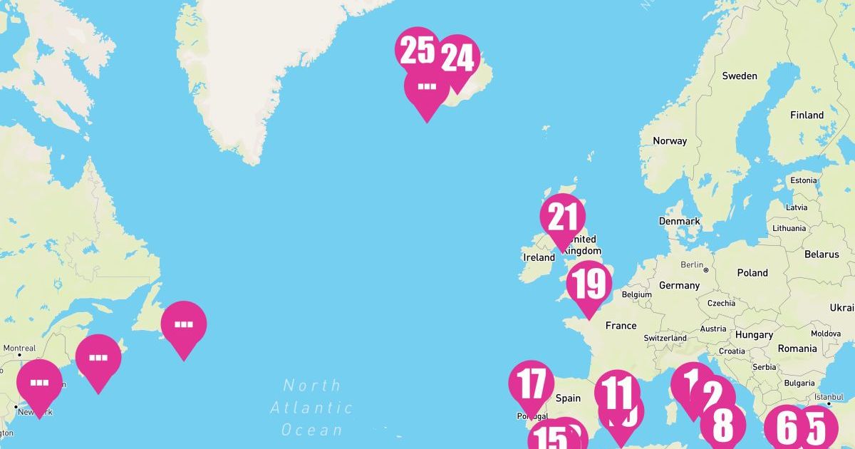 Majestic Princess - June 30th, 2025 - Cruise Map & Port Info