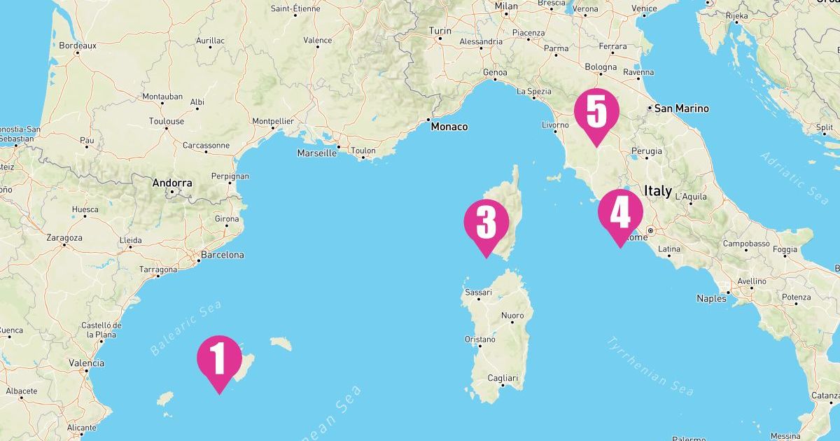 Marella Discovery - August 5th, 2025 - Cruise Map & Port Info