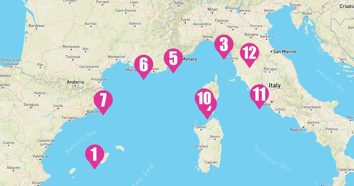 Marella Discovery - August 26th, 2025 - Cruise Map & Port Info