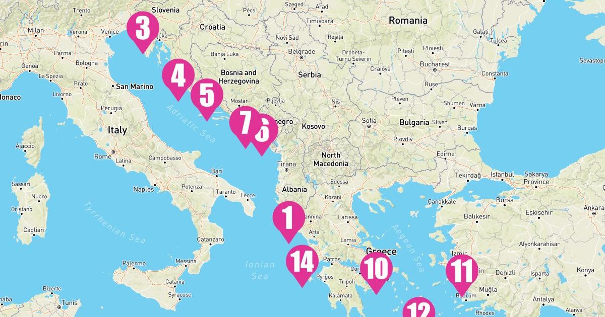 Marella Explorer - August 22nd, 2025 - Cruise Map & Port Info