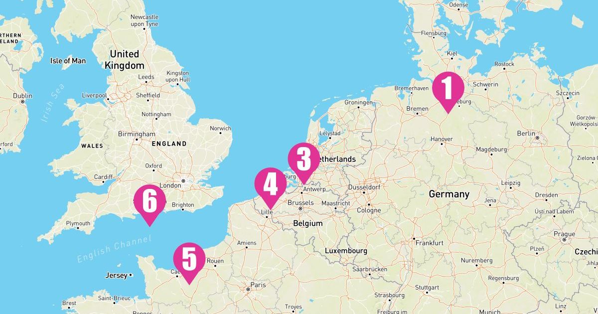 MSC Euribia - December 31st, 2023 - Cruise Map & Port Info