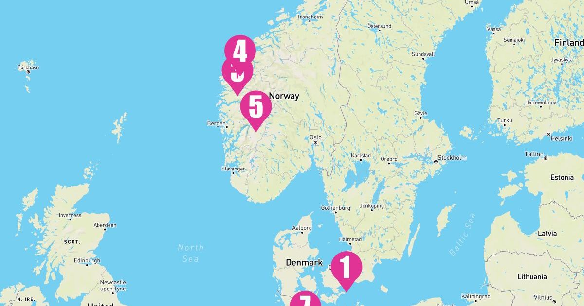 MSC Euribia - July 14th, 2024 - Cruise Map & Port Info