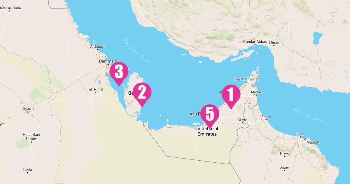 MSC Euribia - March 8th, 2025 - Cruise Map & Port Info