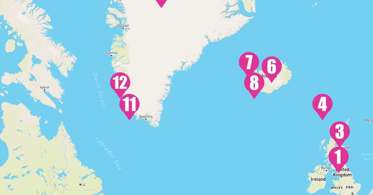 Nautica - August 24th, 2024 - Cruise Map & Port Info