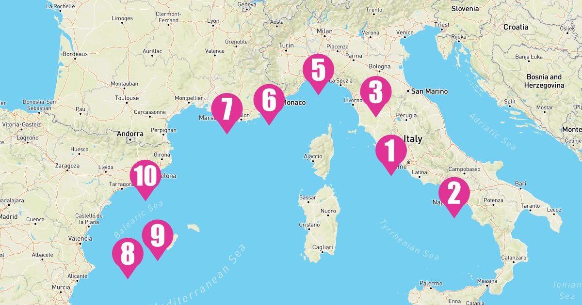 Norwegian Breakaway - April 16th, 2025 - Cruise Map & Port Info