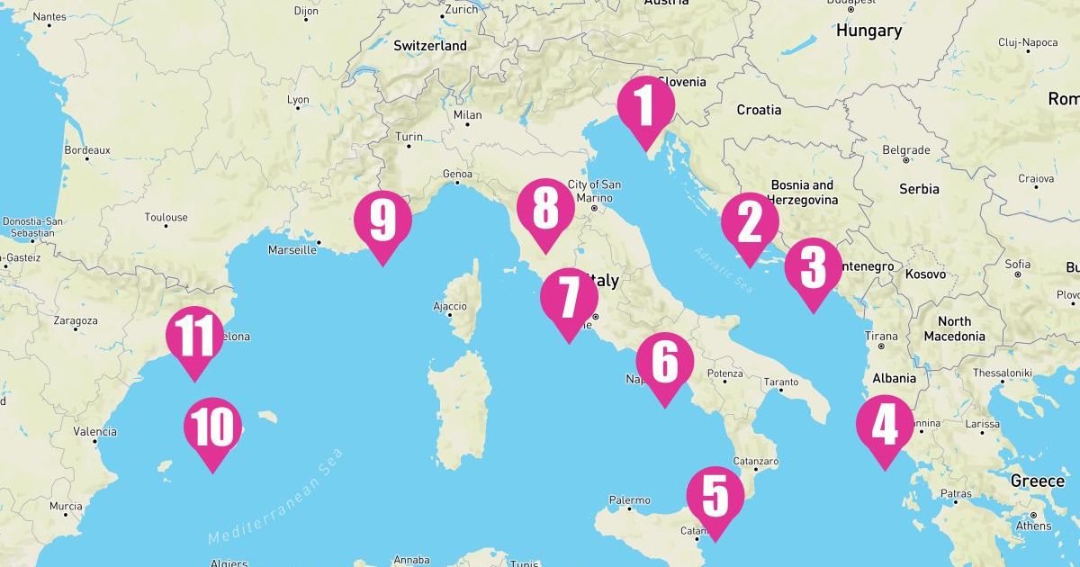 Norwegian Breakaway - August 21st, 2025 - Cruise Map & Port Info
