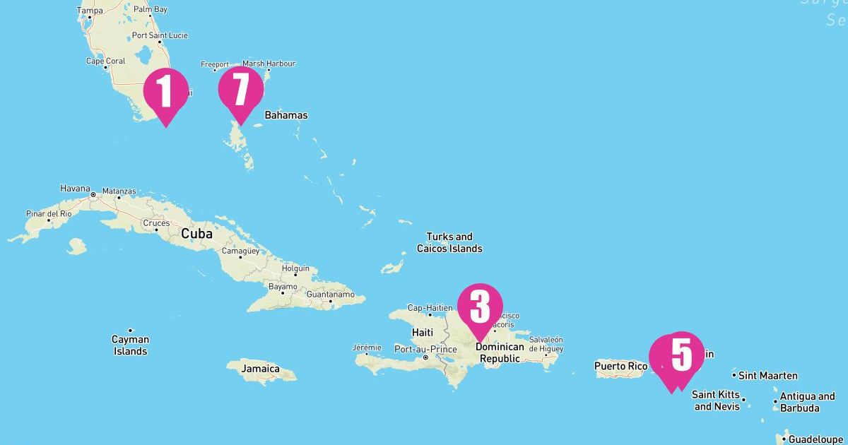 Norwegian Breakaway - November 24th, 2024 - Cruise Map & Port Info