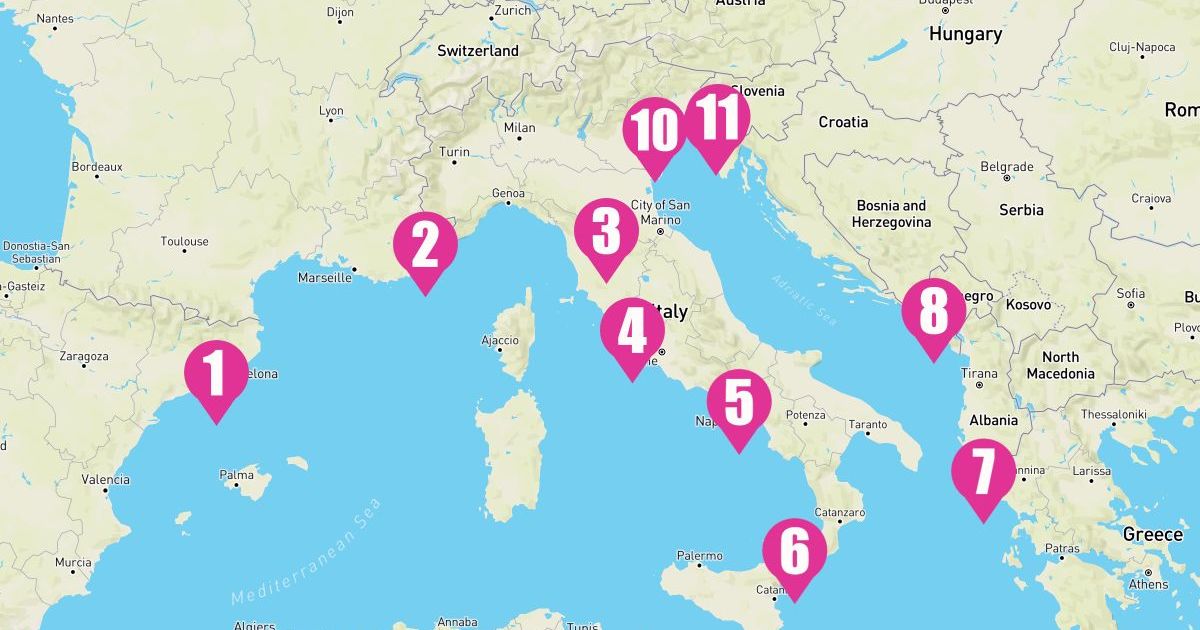 Norwegian Dawn - October 7th, 2024 - Cruise Map & Port Info