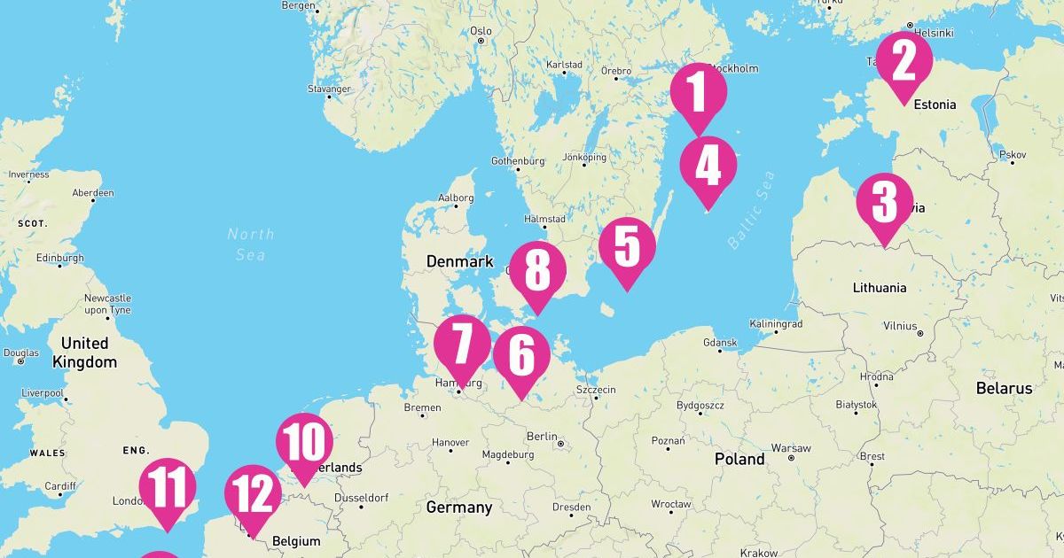 Norwegian Dawn - September 15th, 2024 - Cruise Map & Port Info