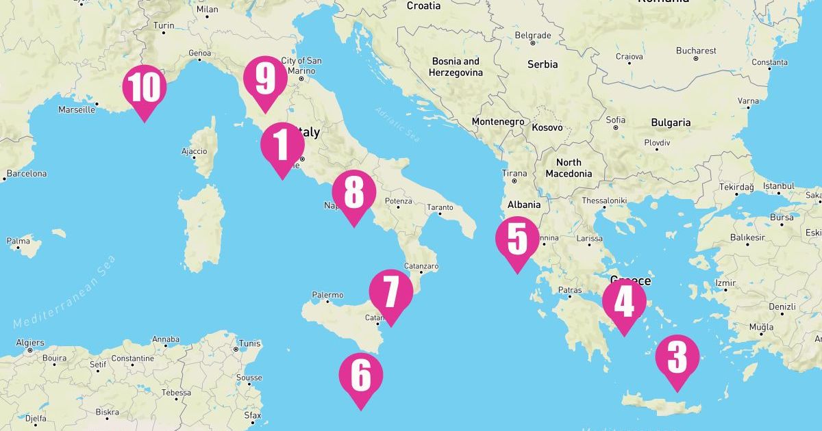 Norwegian Epic - August 17th, 2024 - Cruise Map & Port Info
