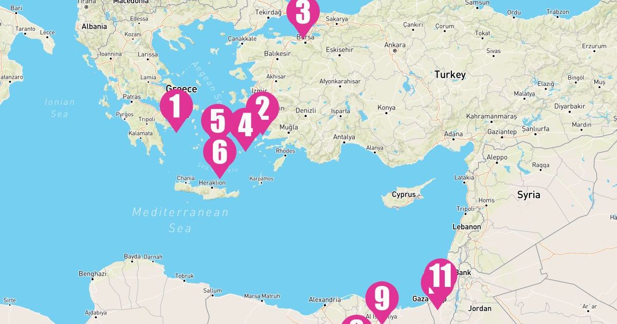 Norwegian Getaway - September 29th, 2024 - Cruise Map & Port Info