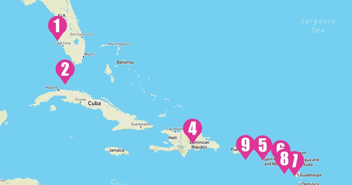 Norwegian Jade - January 16th, 2024 - Cruise Map & Port Info