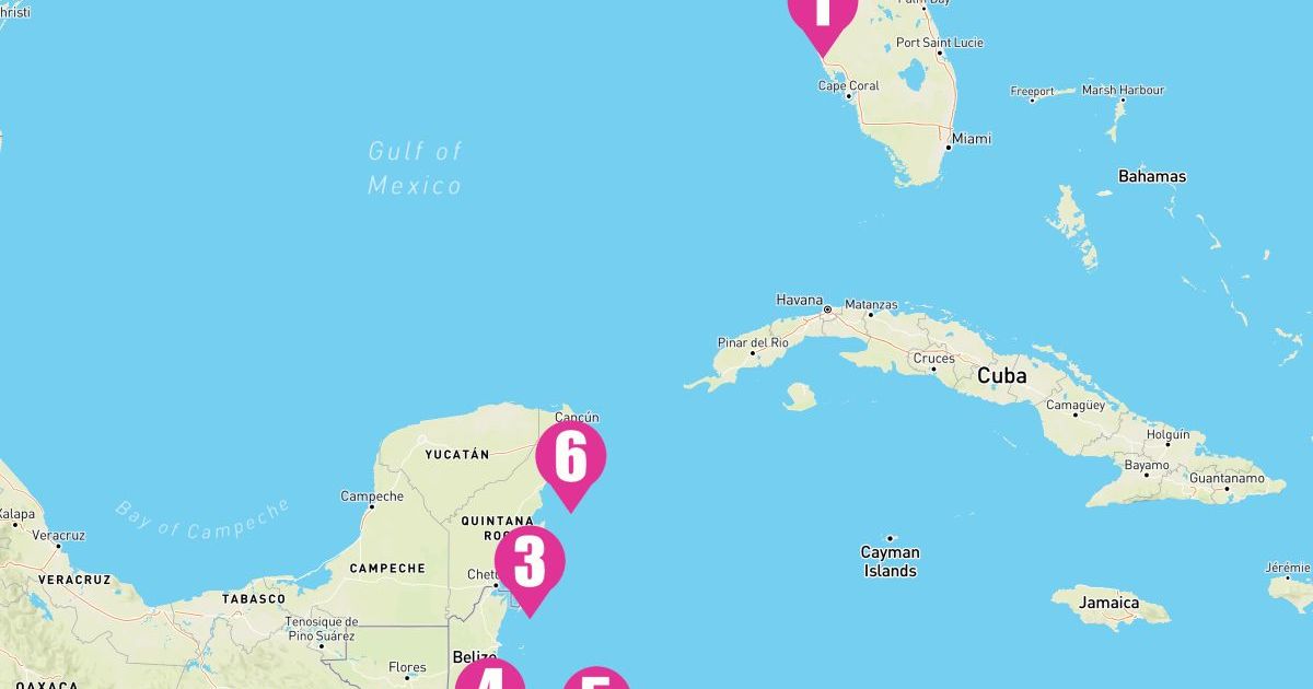 Norwegian Jade - March 10th, 2024 - Cruise Map & Port Info