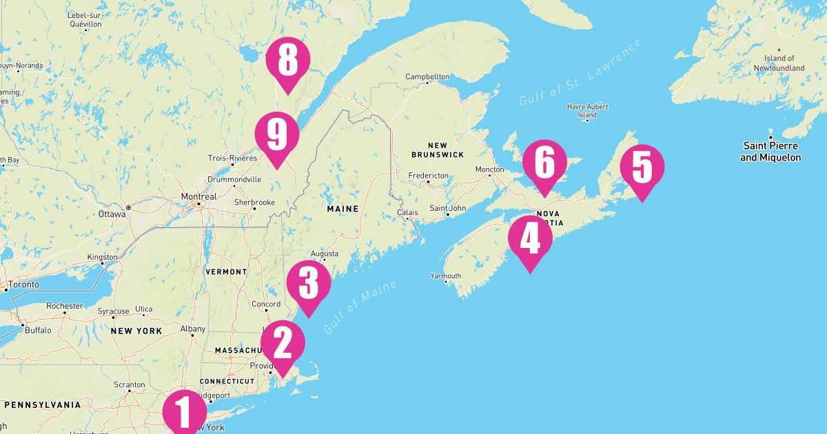 Norwegian Joy - September 2nd, 2024 - Cruise Map & Port Info