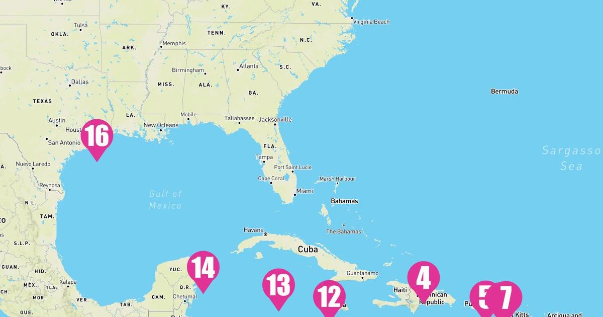 Norwegian Prima - January 2nd, 2025 - Cruise Map & Port Info