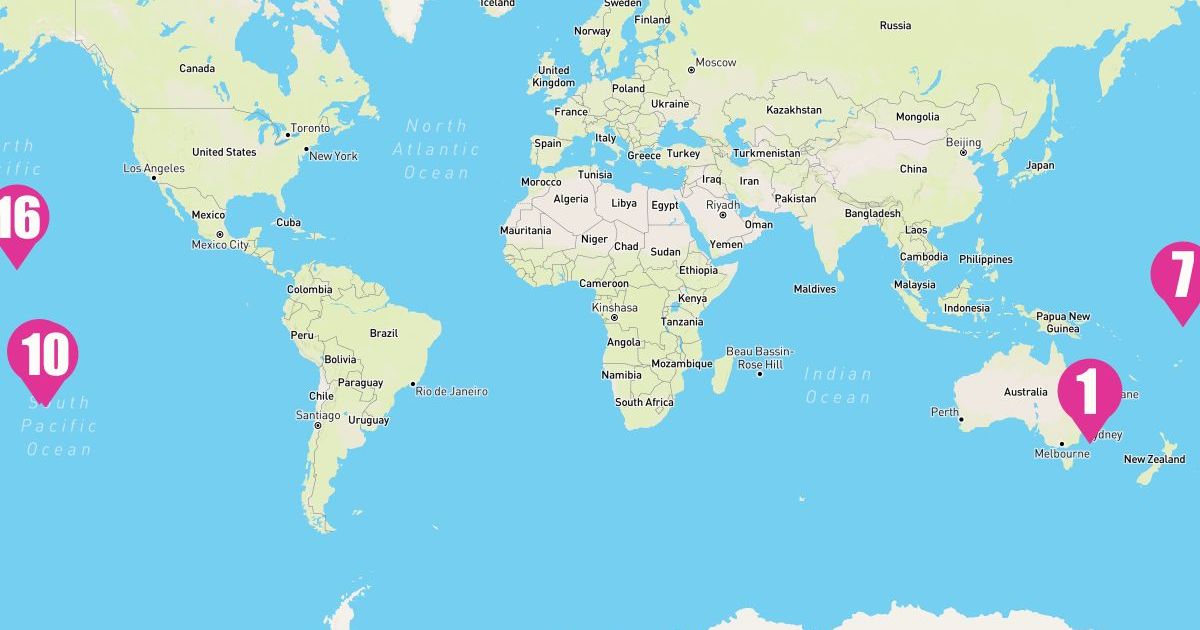 Quantum of the Seas - April 4th, 2024 - Cruise Map & Port Info