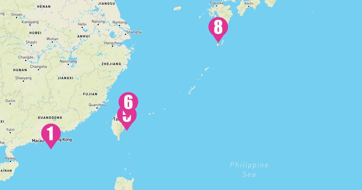 Queen Elizabeth - March 20th, 2025 - Cruise Map & Port Info