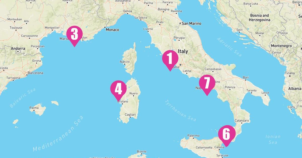 Queen Victoria - August 4th, 2025 - Cruise Map & Port Info