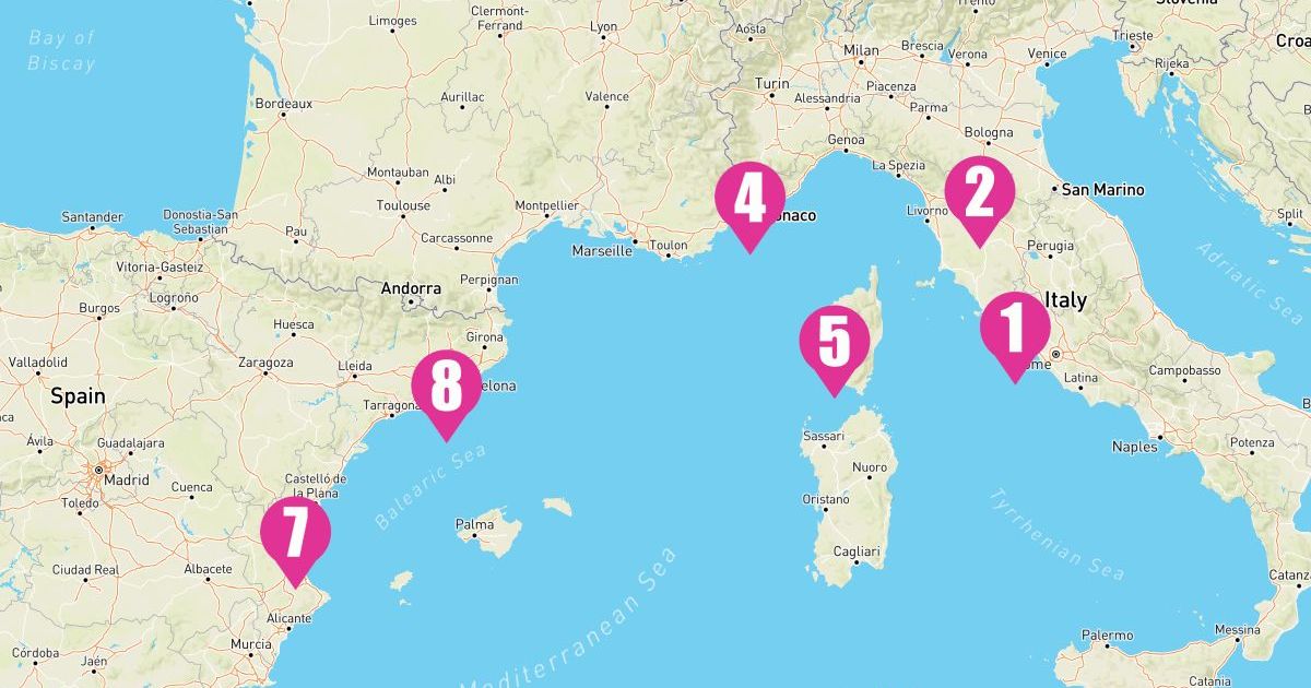 Queen Victoria - August 11th, 2025 - Cruise Map & Port Info